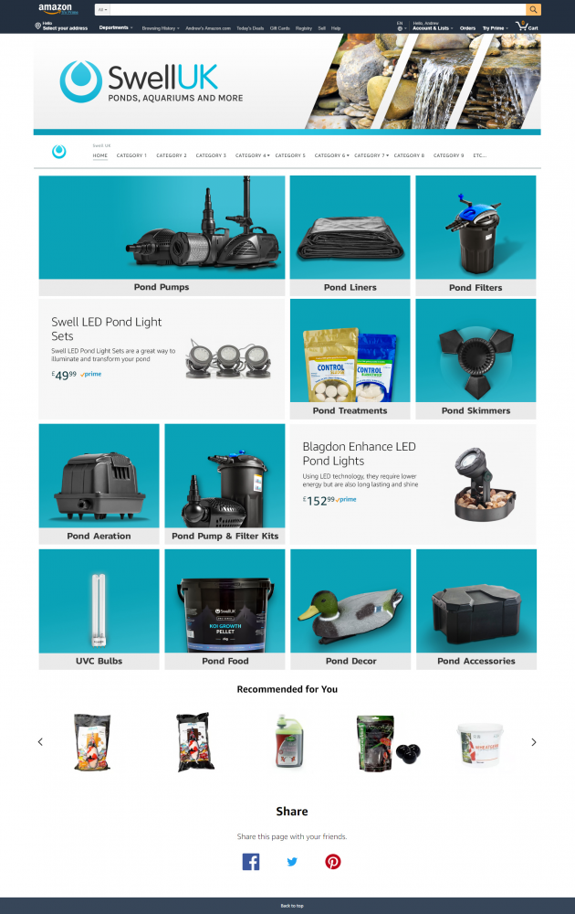Amazon Brand Store Examples Designs From Frooition Amazon Brand Store Examples Designs From Frooition